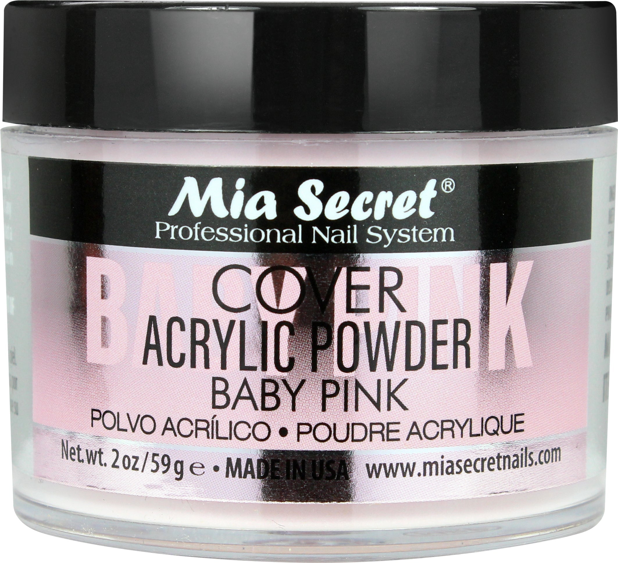ACRYLIC POWDER - COVER BABY PINK / POUDRE ACRYLIQUE – Rivera Beauty